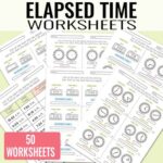 Elapsed Time Worksheets (Digital Download)